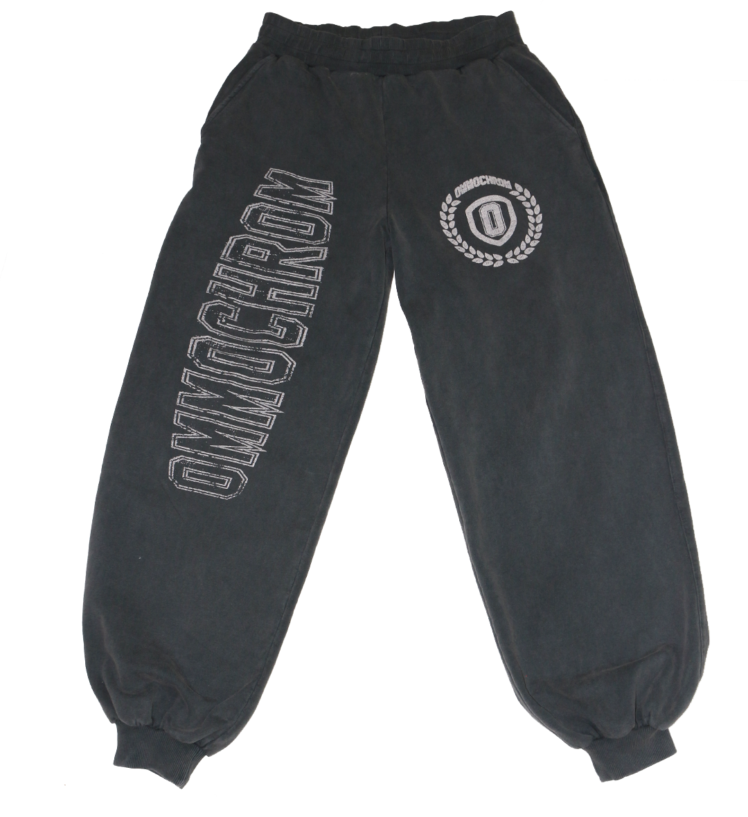 ANTHRACITE WASHED SWEATPANTS – ommochrom
